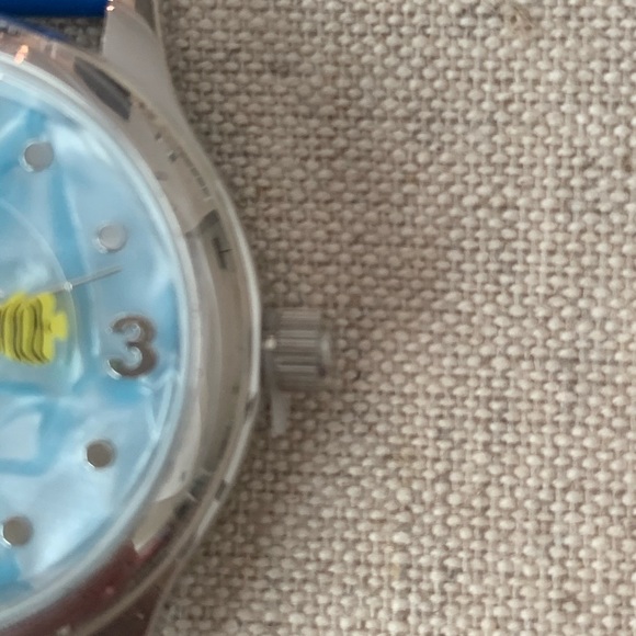 Avon | Accessories | Avon Watch Bright Blue Band Underwater Treasure ...